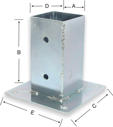 Post Shoe With Screw Mounted - Prachi International