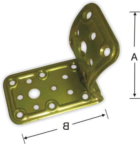 Connector Bracket (For Round And Square Wood) - Prachi International