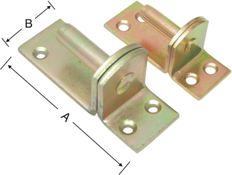 Gate Post Hook on Plate - Prachi International
